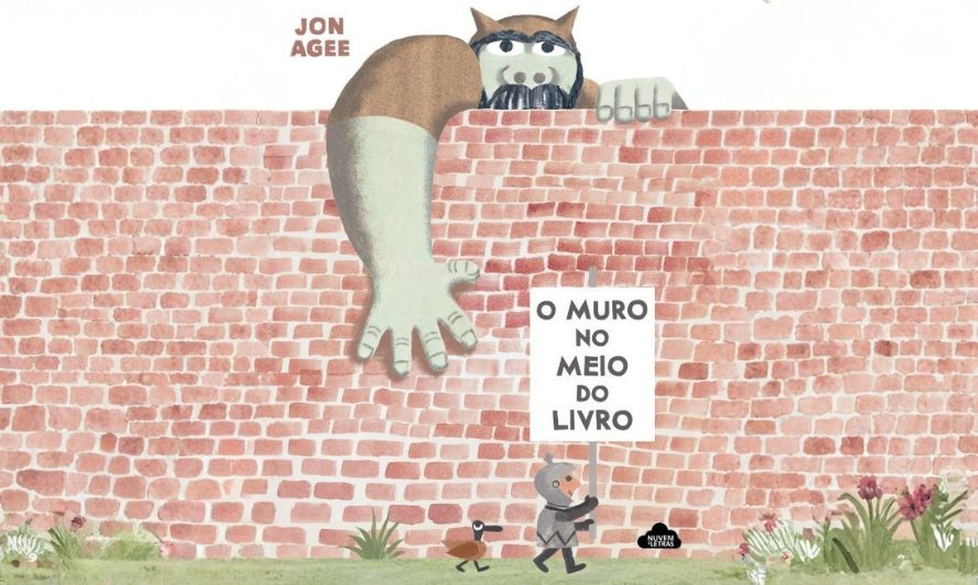 O muro no meio do livro, de Jon Agee | CM Almada